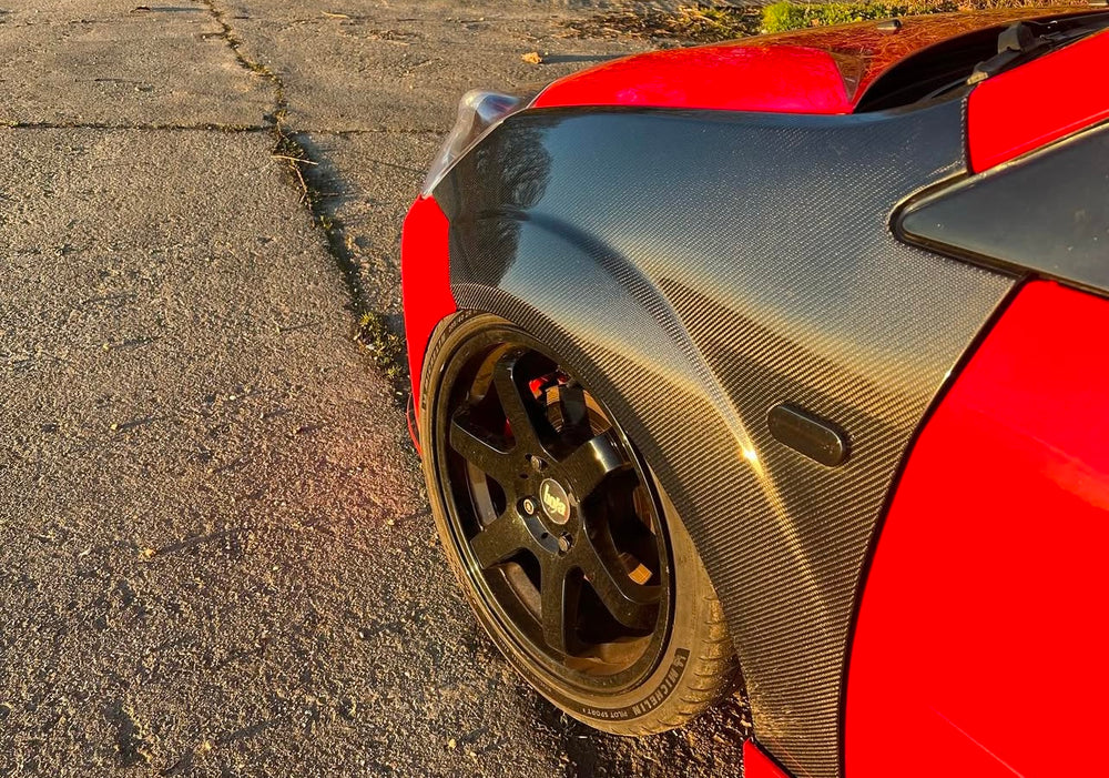 150MSRT 2006 Fiesta ST150 Full Carbon Fibre Front Wings/Fenders (Pair ...